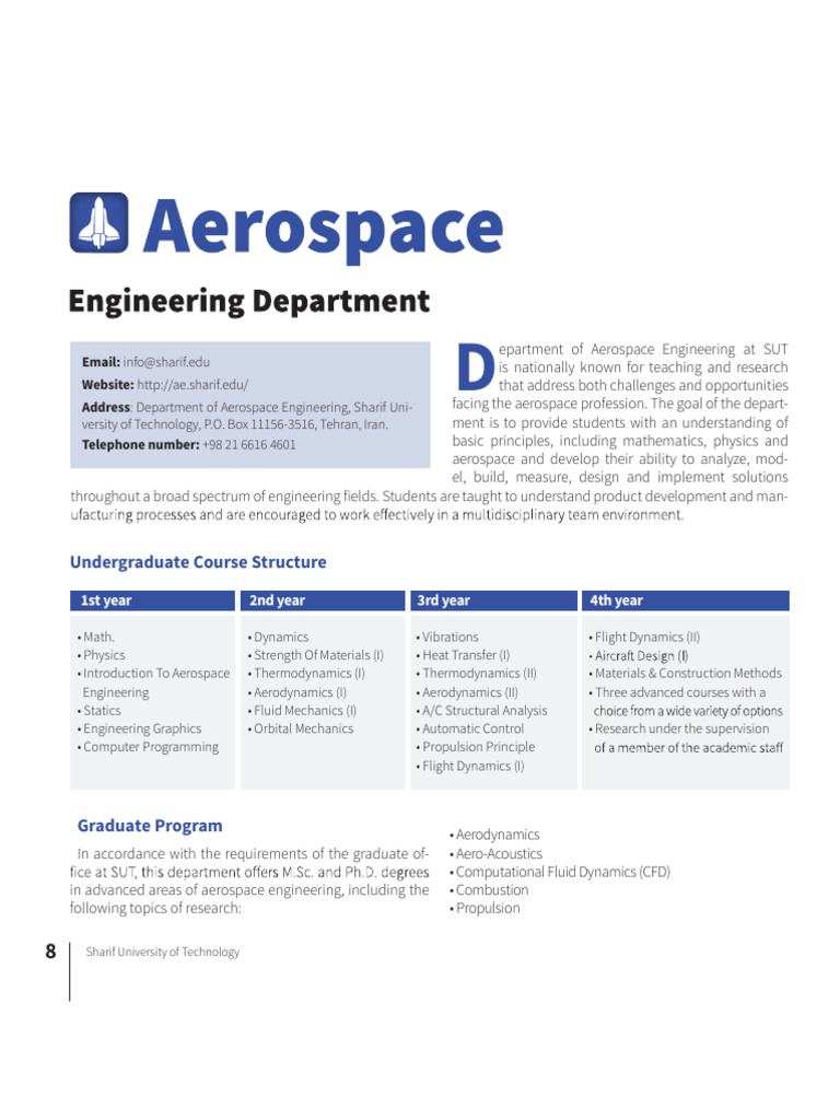 SUT Aerospace 8 | PDF