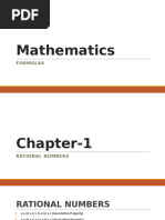 NCERT Class 8 Maths Formulas Guide | PDF