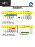 Kalender Akademik Universitas AMIKOM Yogyakarta 2025-2026 | PDF