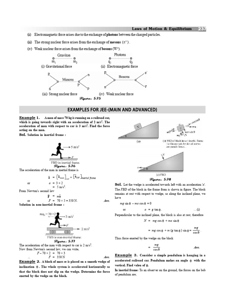 Dynamics of Mass on Inclined Planes | PDF | Force | Tension (Physics)