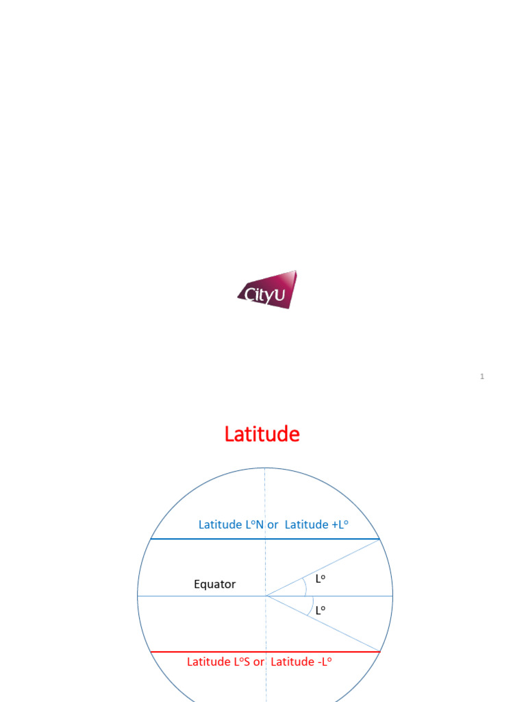 Sun-Earth Geometry in Solar Energy | PDF | Latitude | Equator