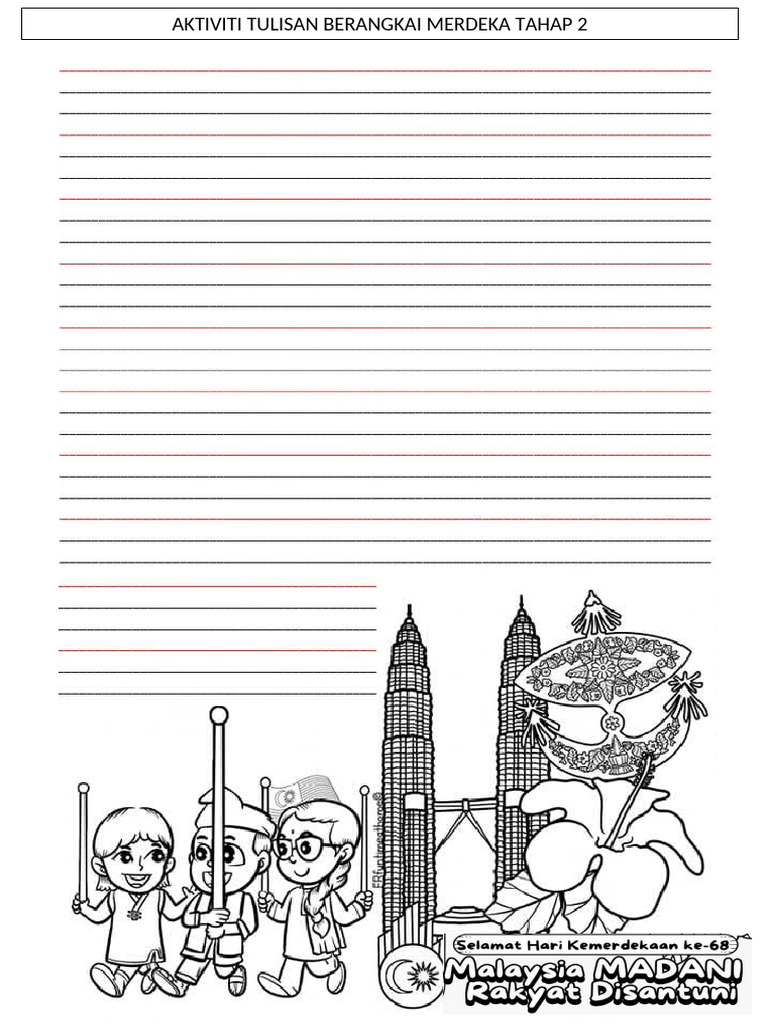 Tulisan Berangkai Merdeka | PDF