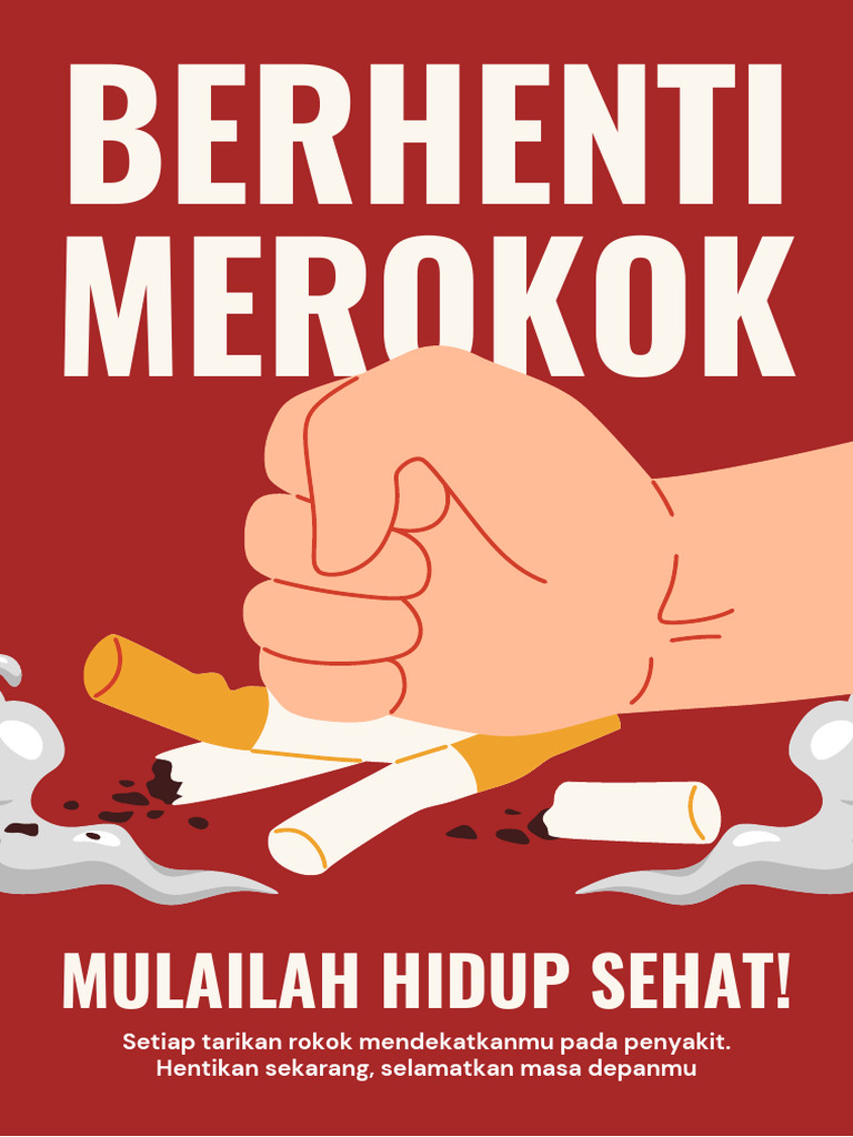 Poster Bahaya Merokok Pradipta Bayuaji - 20250520 - 130911 - 0000 | PDF