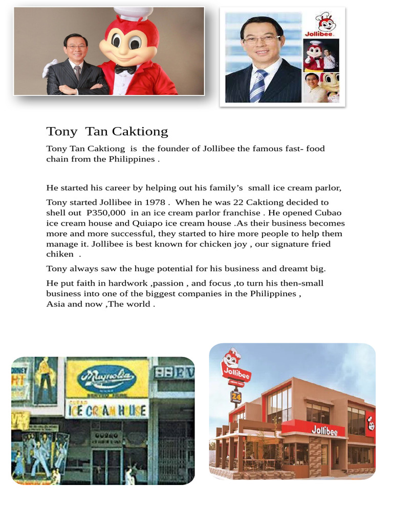 Tony Tan Caktiong | PDF