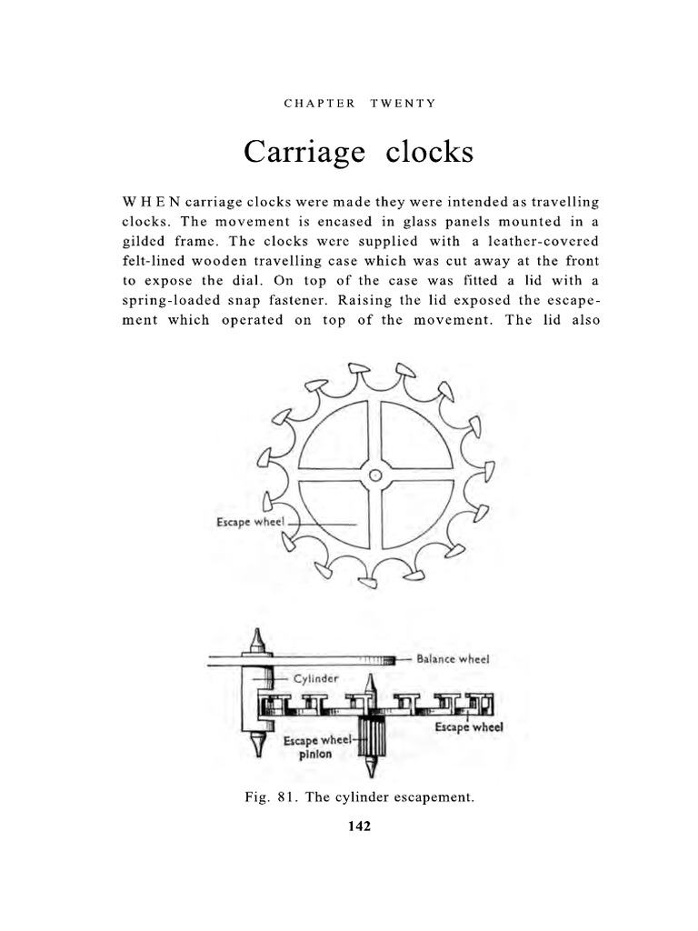 Carriage Clocks | PDF