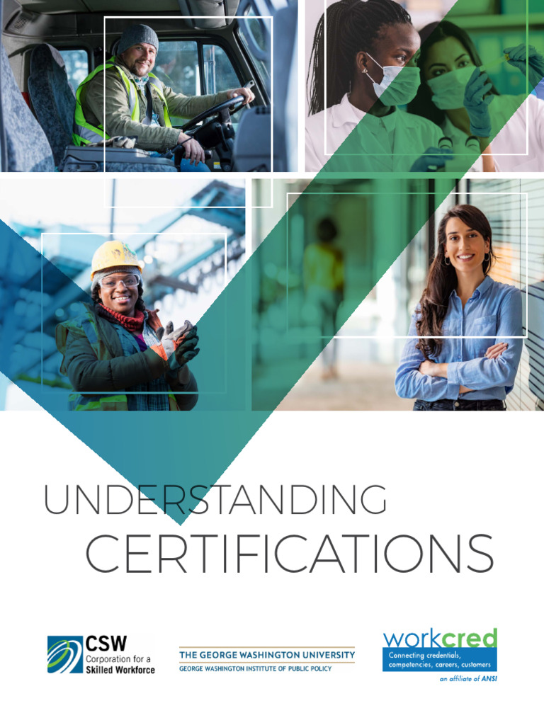 Understanding Certifications Report Dec 2020 | PDF | Professional Certification | Workforce ...