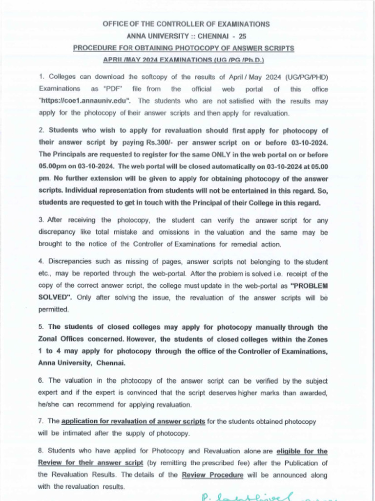 Photocopy Procedure Am24 All | PDF