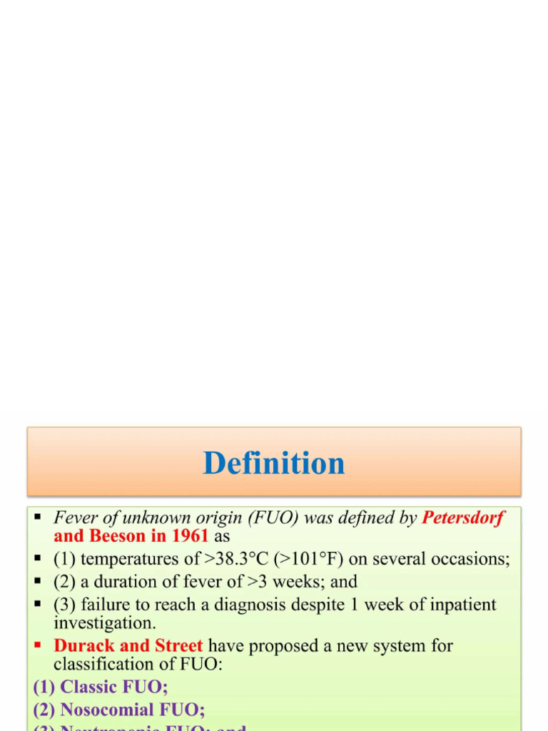 Fever | PDF