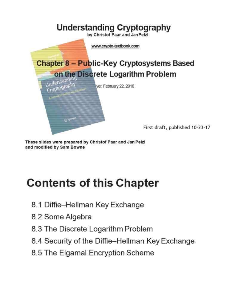 Public-Key Cryptosystems Overview | PDF | Key (Cryptography) | Cryptography