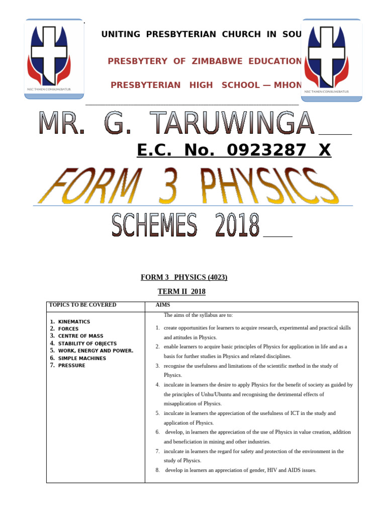 F3 Physics T2 Schemes 2018 | PDF | Acceleration | Velocity