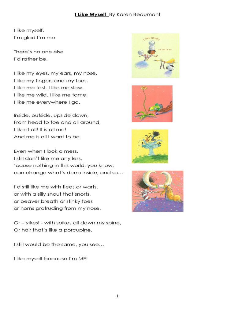 i Like Myself Modified Text | PDF