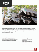 L Profile, Steel Unequal Angles, Sections Sizes, Dimensions, Properties ...