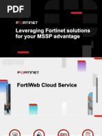 Datasheet FortiWeb Series | PDF | Denial Of Service Attack | Proxy Server