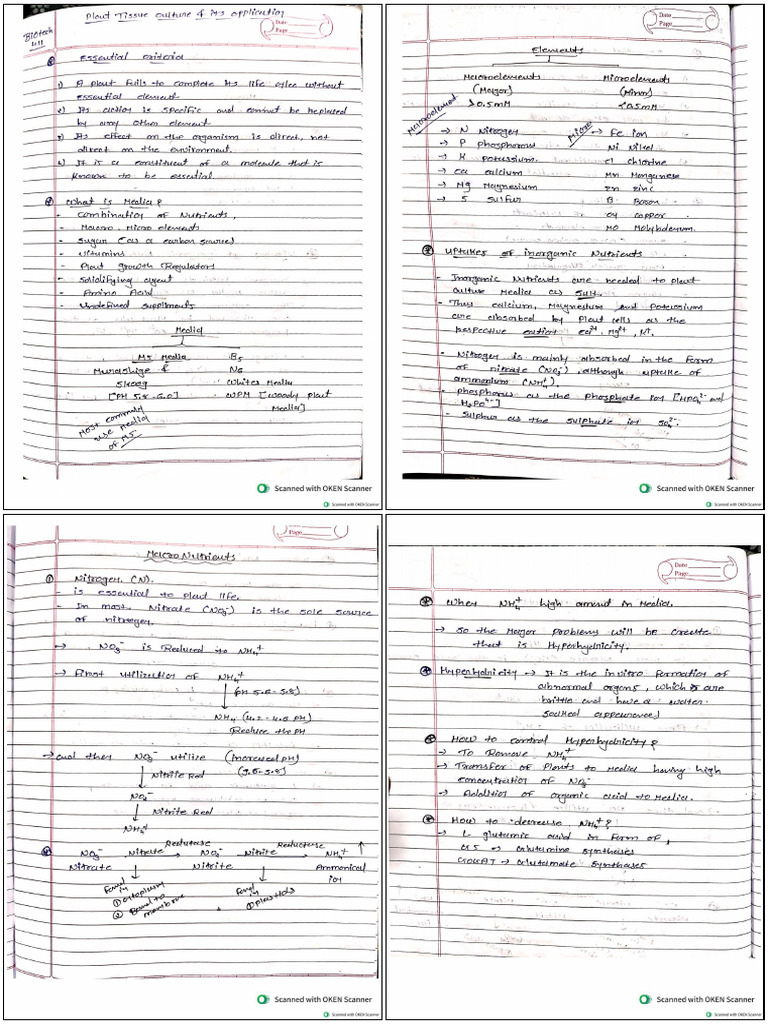 Biotech 411 6th Sem - Converted | PDF