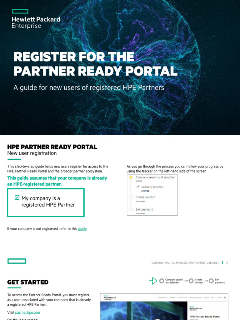 HPE Partner Onboarding Guide | PDF