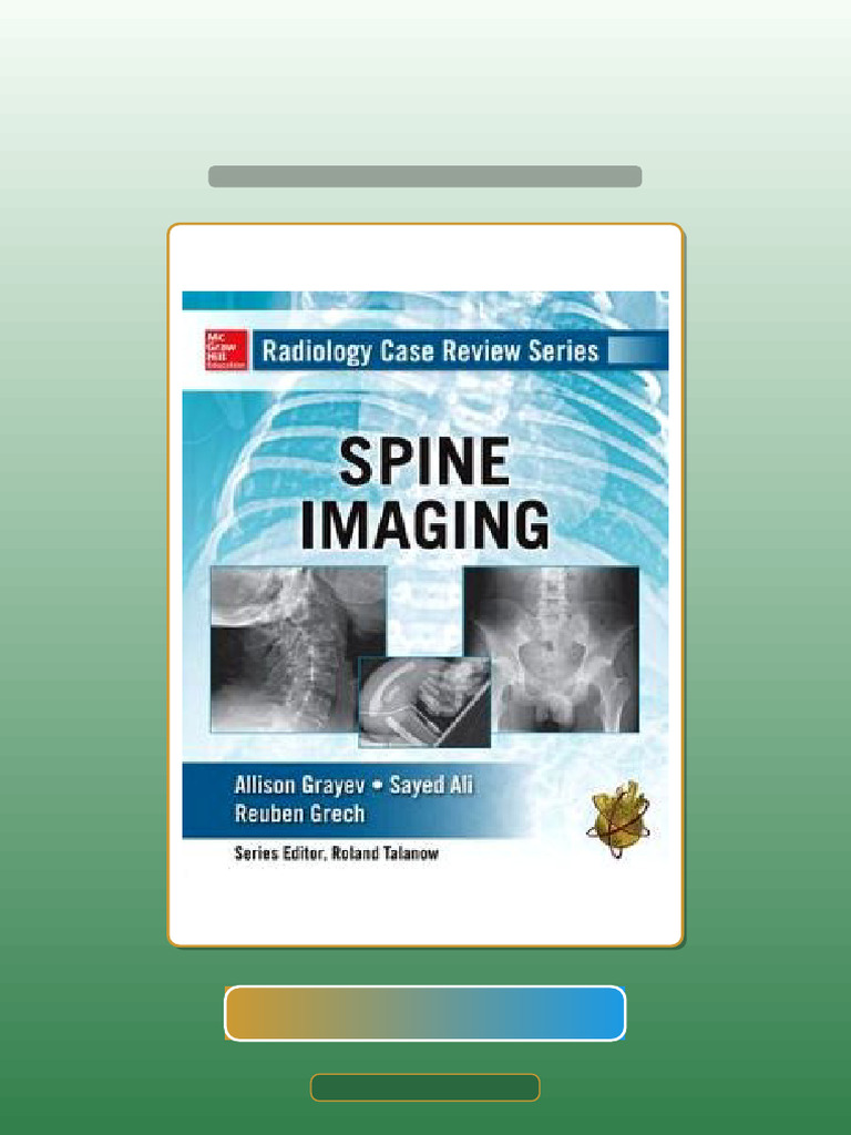 Radiology Case Review Series Spine Imaging eBook and TestBank Bundle ...