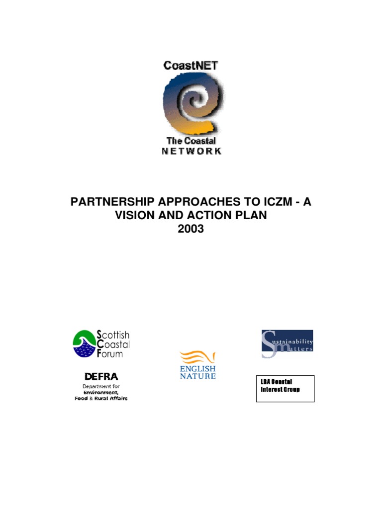 Coastal Partnerships for ICZM Action Plan | PDF | Sustainability ...