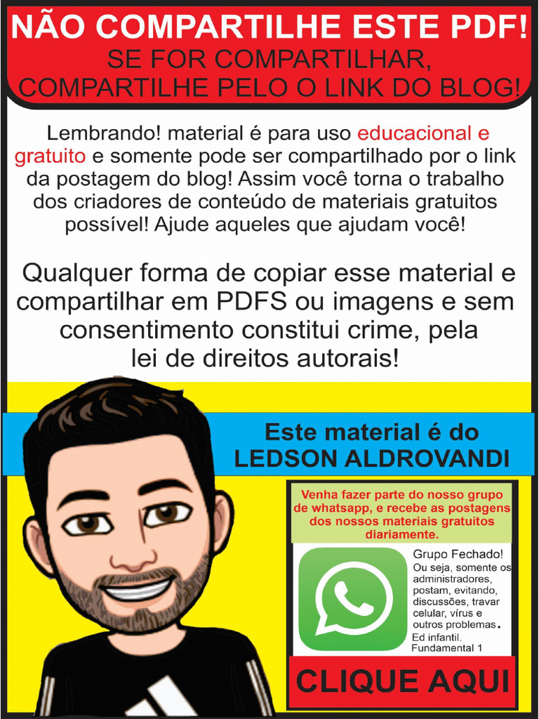 fichas-dos-numerais-tema-autismo | PDF