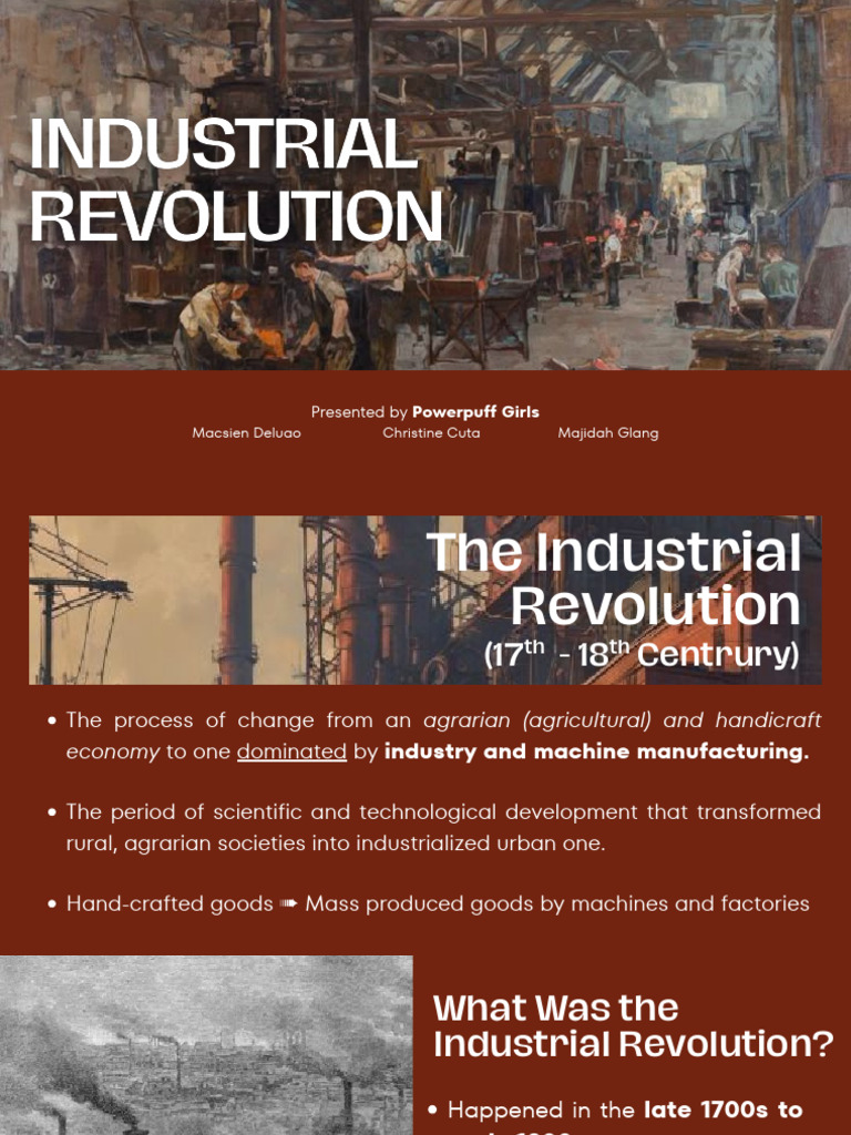 Impact of the Industrial Revolution | PDF | Industrial Revolution | Iron