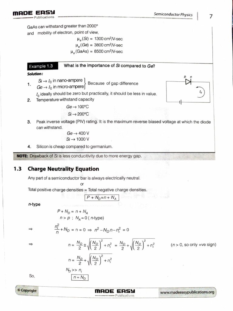 Semiconductor - Physics - Rahul 07 | PDF | Silicon | Germanium