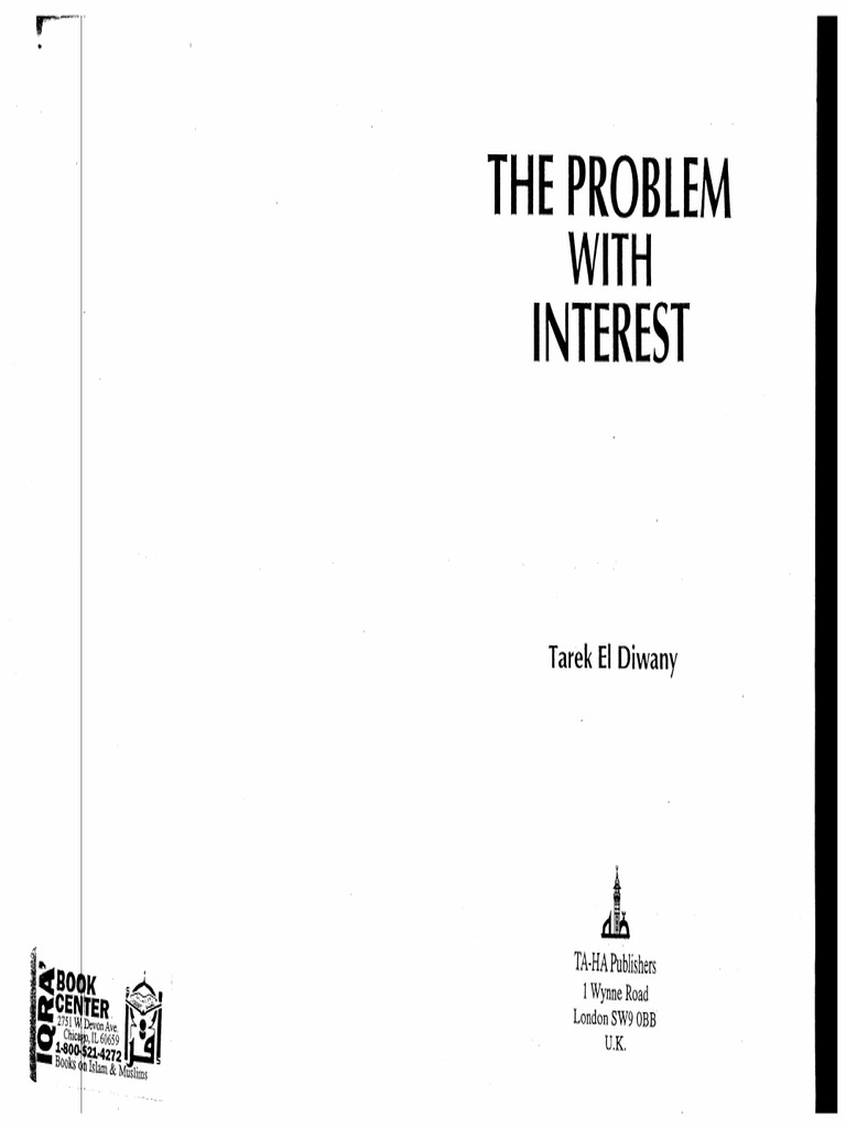 The Problem With Interest (Tarek El Diwany) (Z-Library) | PDF