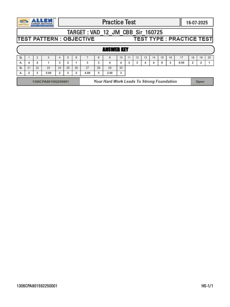 VAD_12_JM_CBB_Sir_160725 A 1306CPA801592250001-Allen | PDF