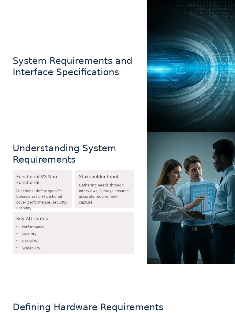 Interface Requirements Overview | PDF | Specification (Technical ...