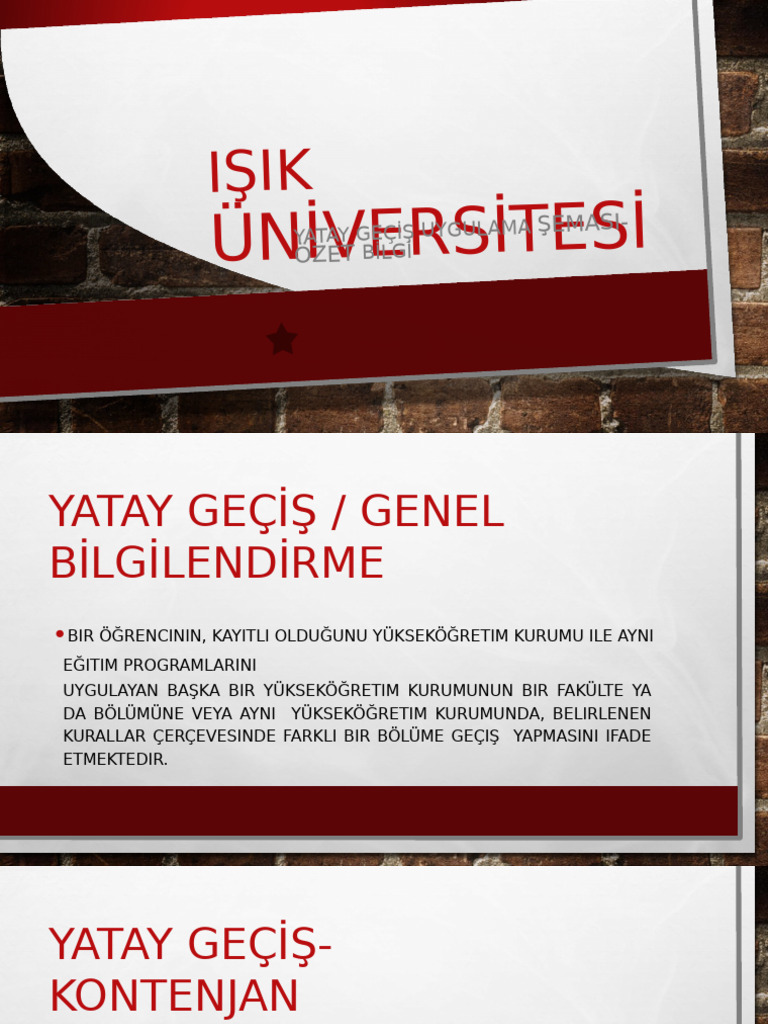 526 1 Yatay Gecis Uygulama Semasi Sunumu | PDF