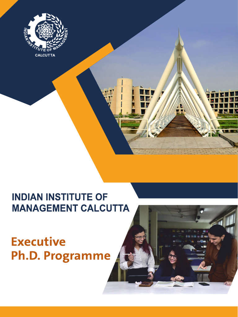 IIMC Executive Ph.D. Programme | PDF