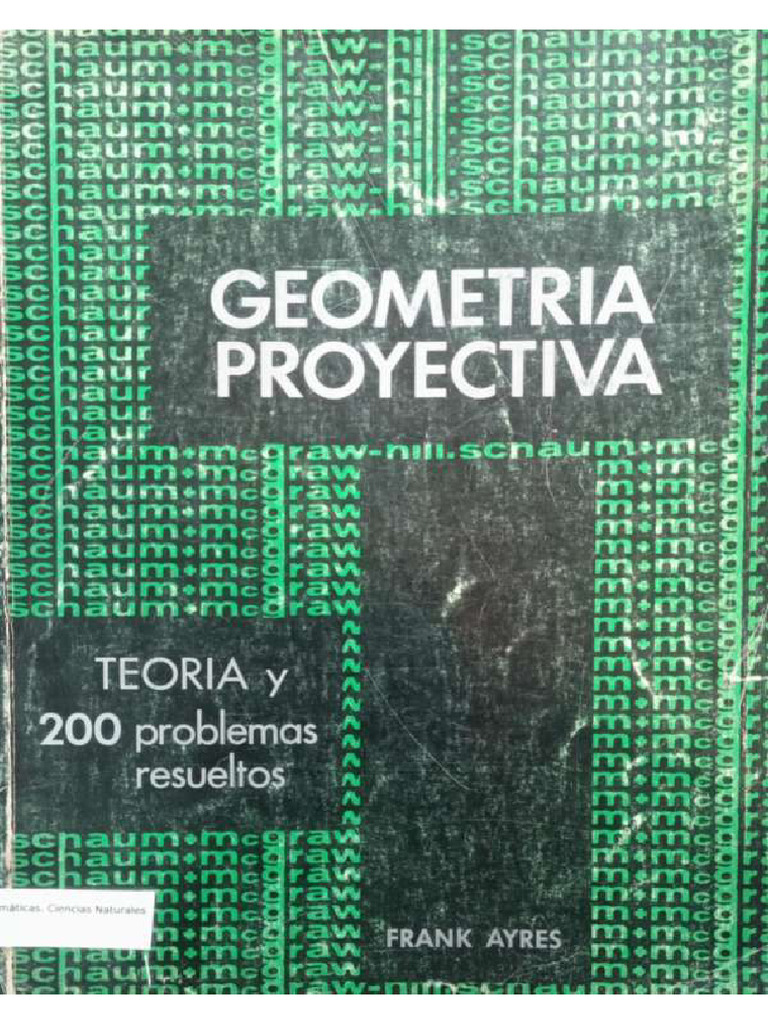 Schaum Geometria Proyectiva Ayres | PDF