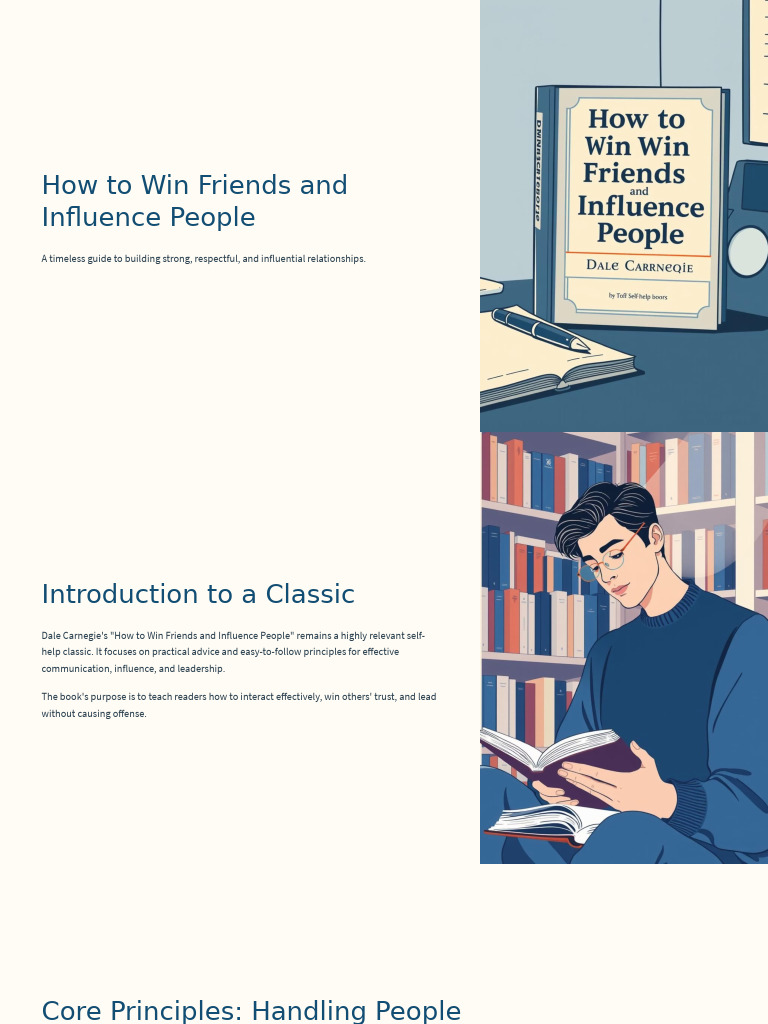 How To Win Friends and Influence People | PDF | Leadership | Psychology