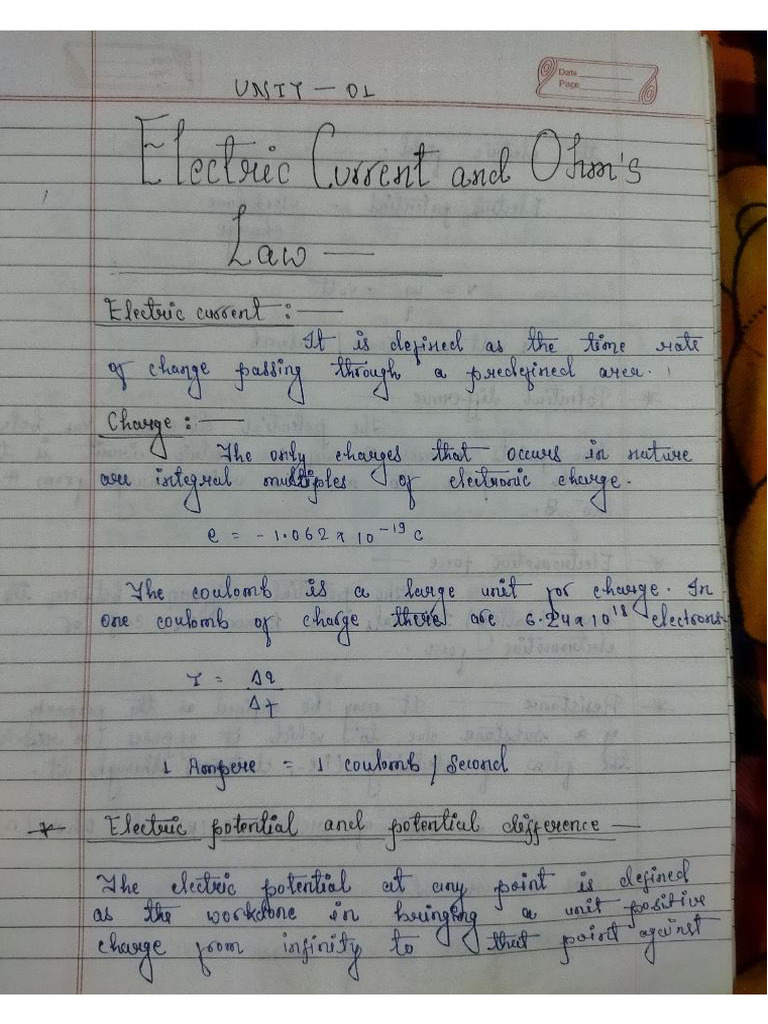 Electrical Hand Writeen | PDF
