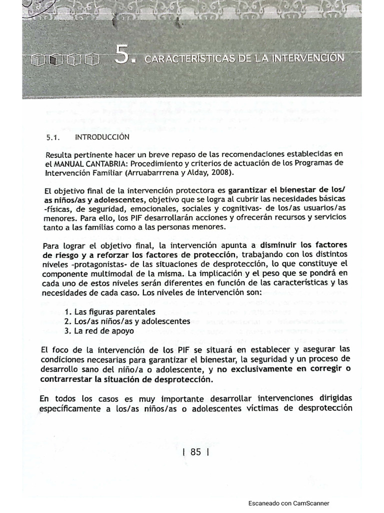Intervenciones en Caso de MI - InTEBI | PDF