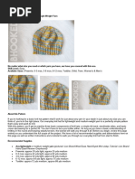 Fish and Chip Babies Knitting Pattern | PDF | Knitting | Sweater
