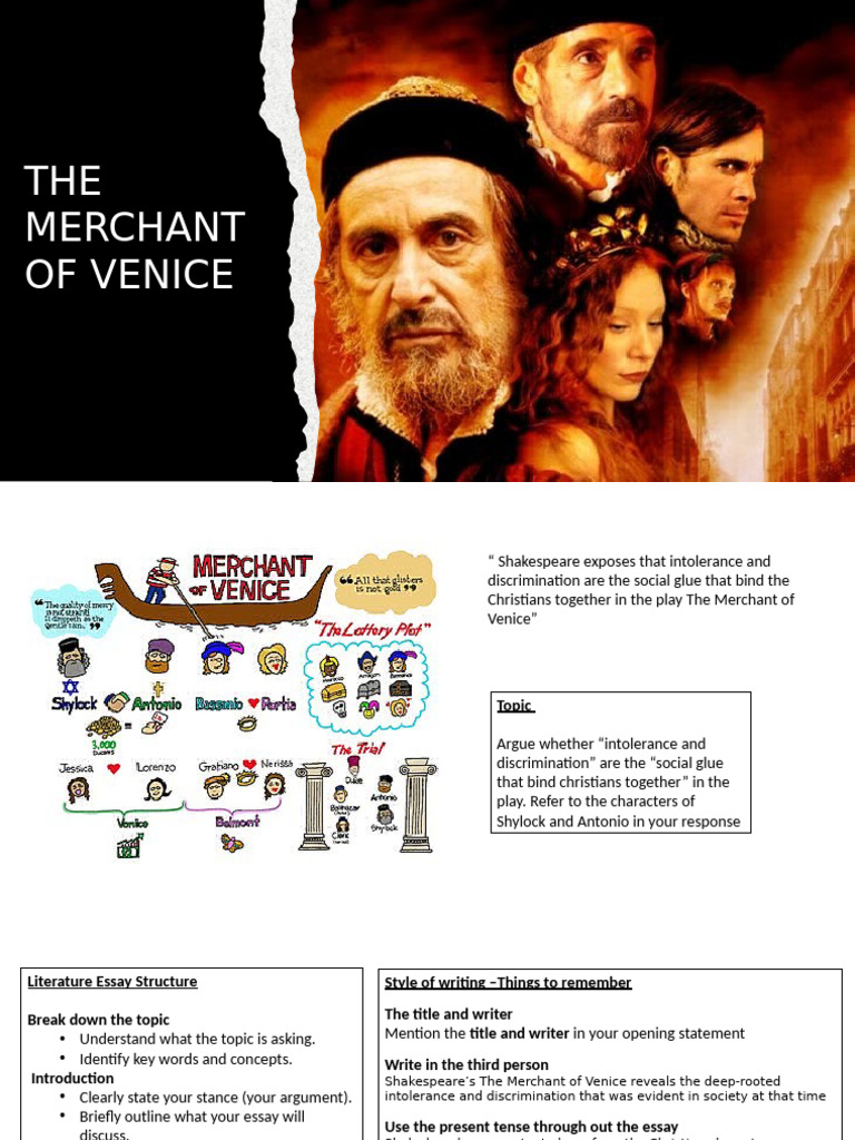 Literature Essay Practice - 2025 MOV Gr10 | PDF | The Merchant Of ...
