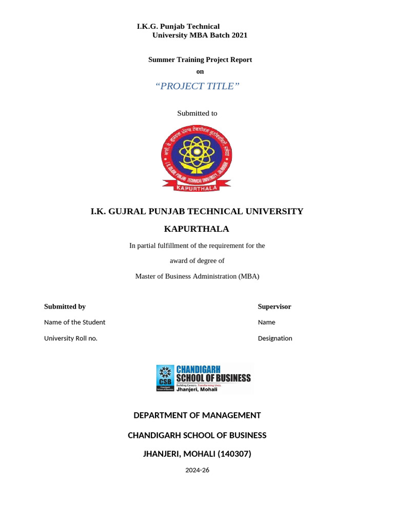 Summer Internship Guidelines - CSB | PDF | American Psychological Association