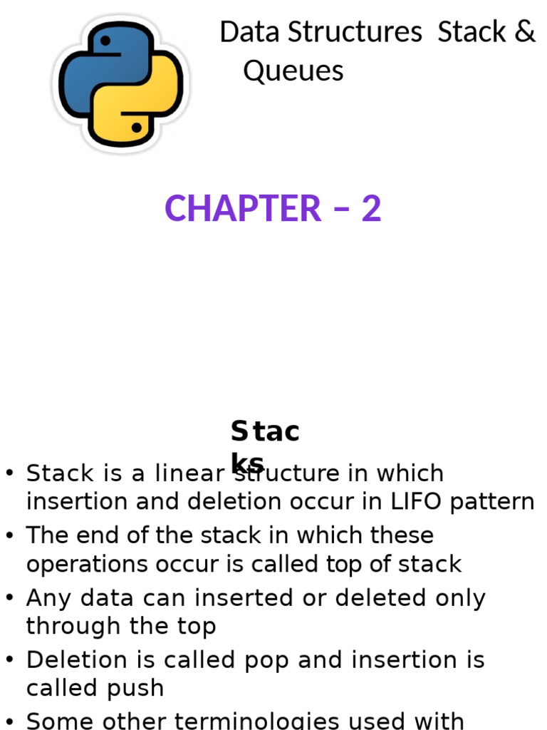 7 2 Data Structures II Stacks Queues (1) | PDF