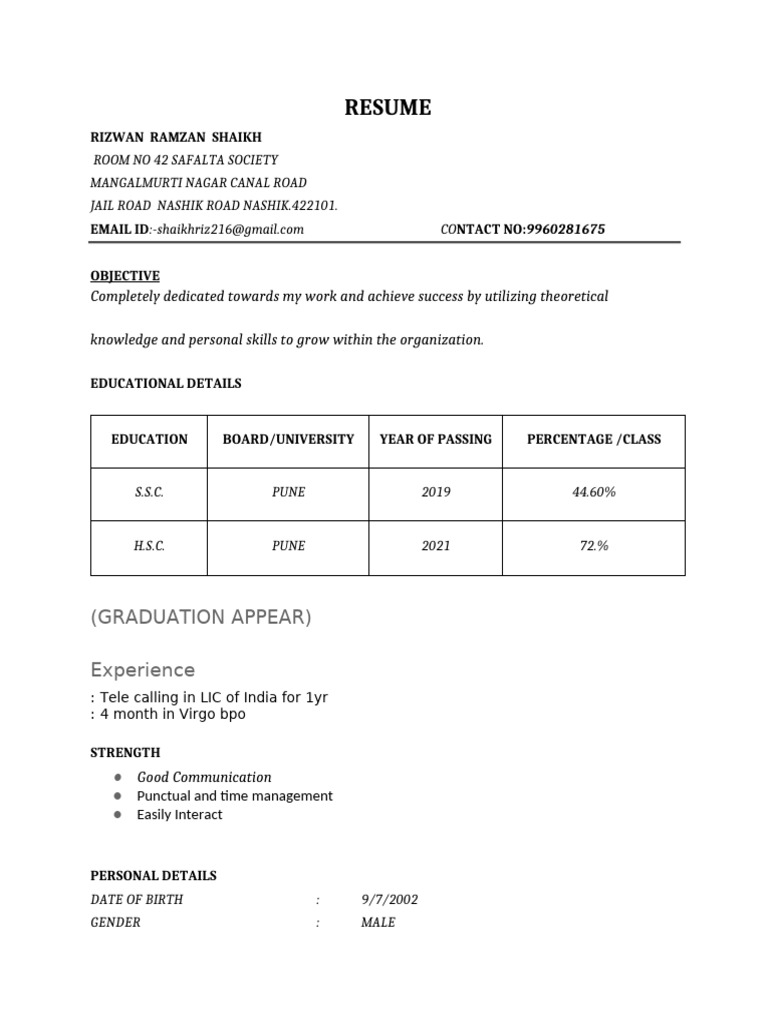 HR Rizwan - Shaikh - 1641915536905 | PDF