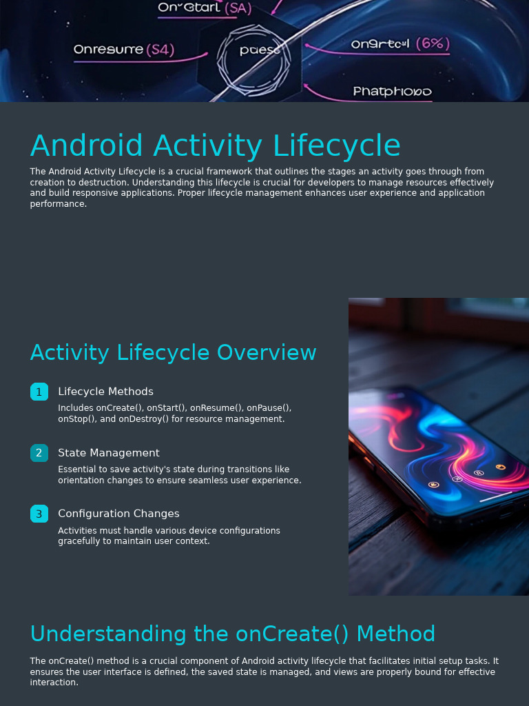Android Activity Lifecycle | PDF | Android (Operating System) | Mobile App