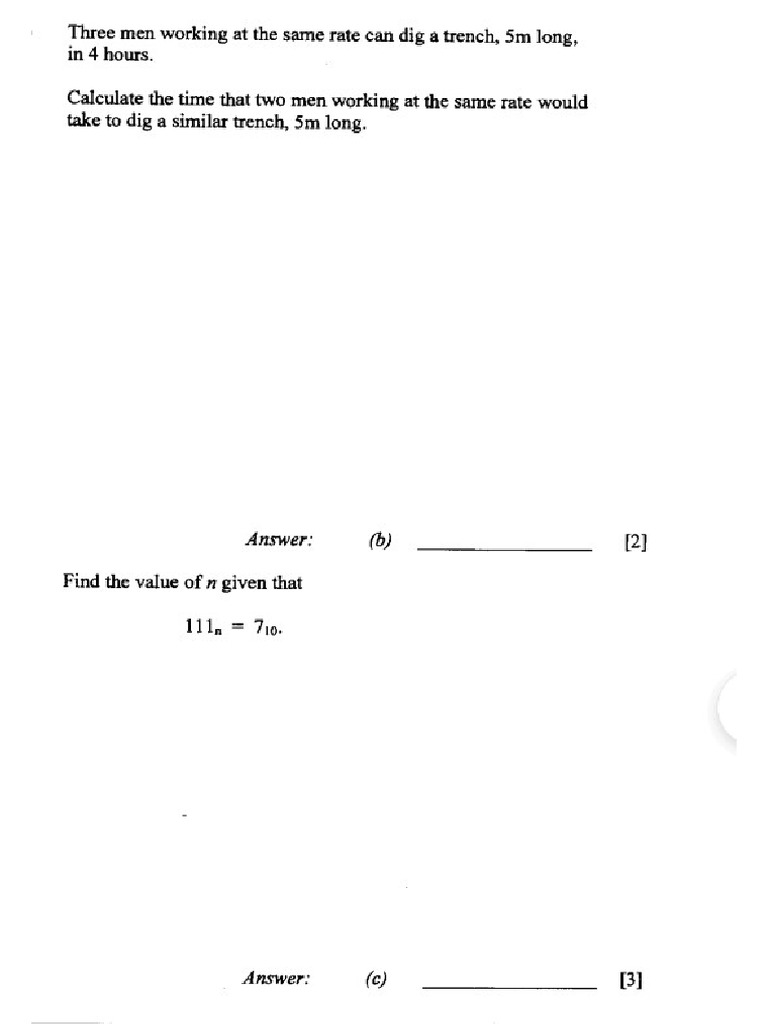 Maths O Level Pdf