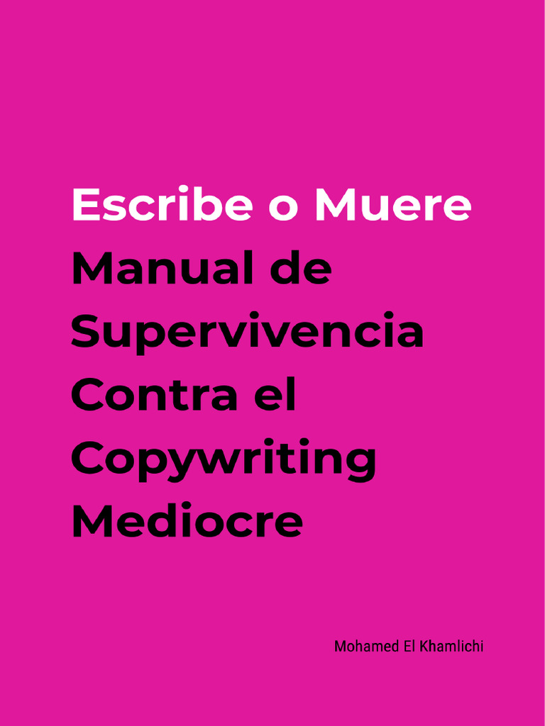 Manual Copy. Scheinsohn | PDF | Redaccion