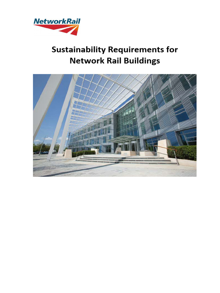 Network Rail Sustainability Guidelines | PDF | Green Building ...