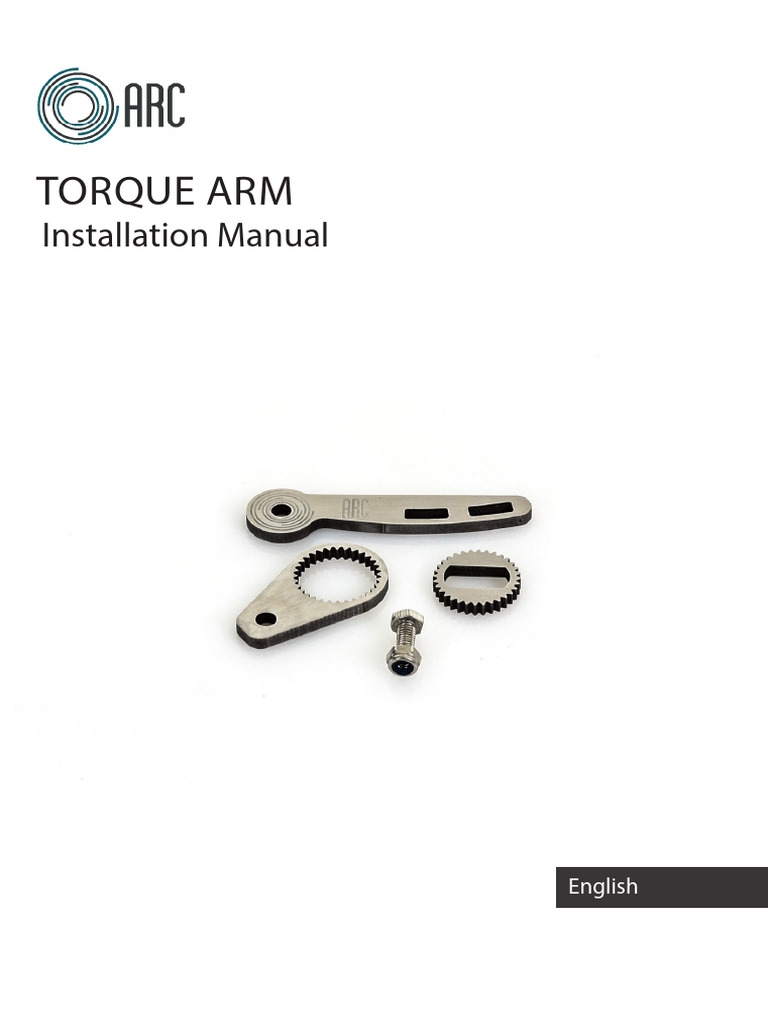 ARC Torque Arm | PDF | Nut (Hardware) | Torque