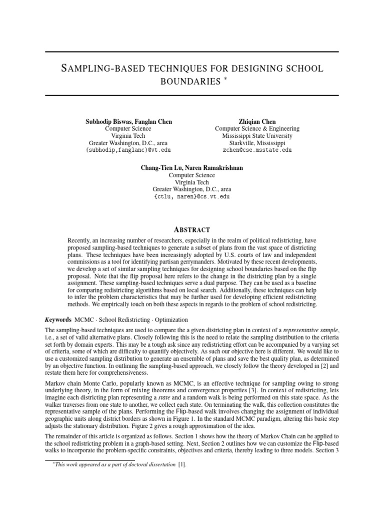 Sampling Based Techniques | PDF | Markov Chain | Applied Mathematics
