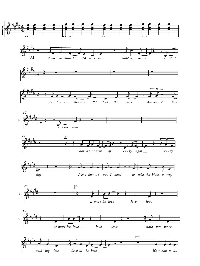It Must Be Love | PDF