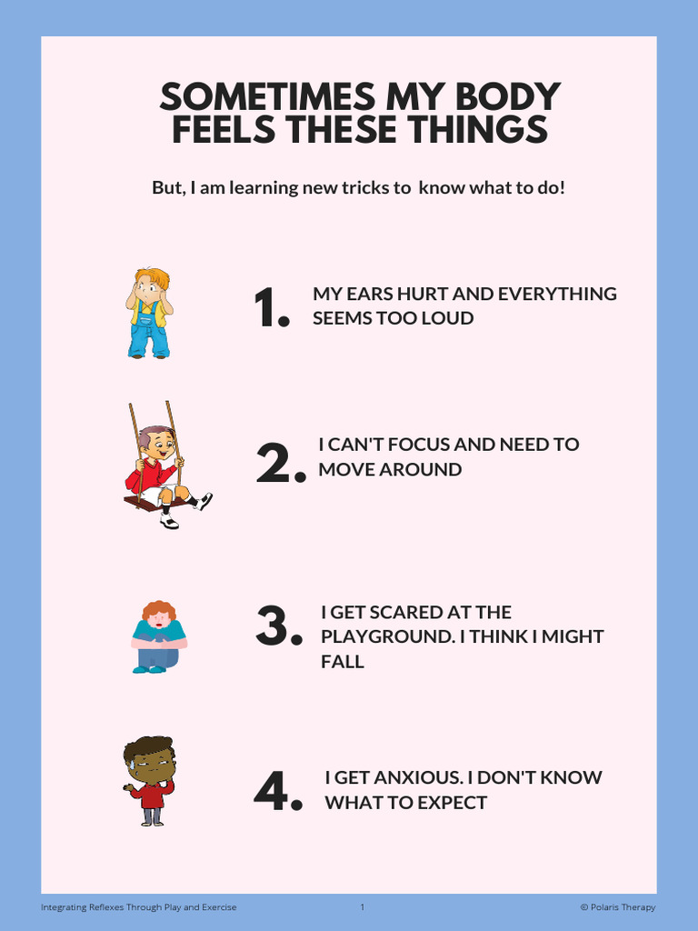 A Companion Social Story For Sensory Sensitive Child | PDF