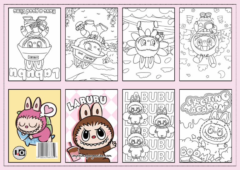 Librito Labubu Rosa | PDF