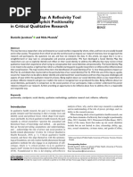 Researcher Positionality - A Consideration of Its Influence and Place ...