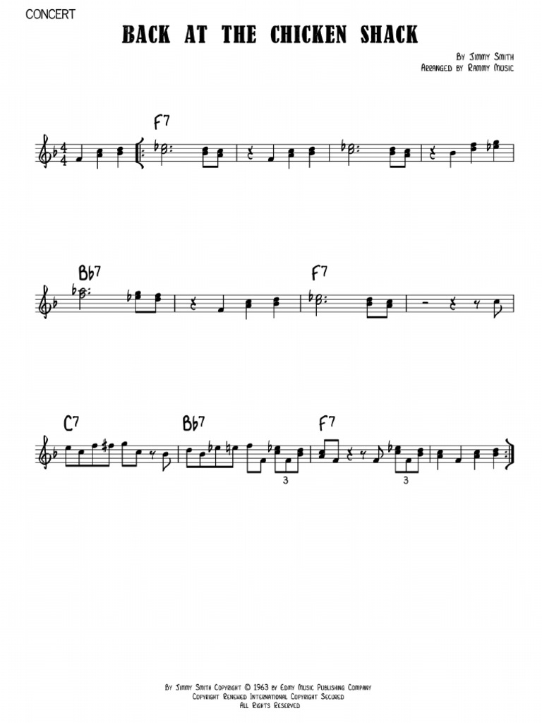 Back at The Chicken Shack | PDF