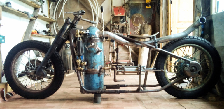 Steam Motorcycle | PDF